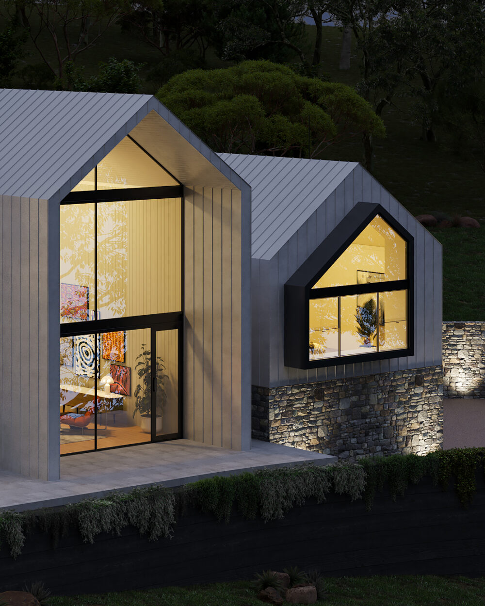 Fagan House | Hot Black